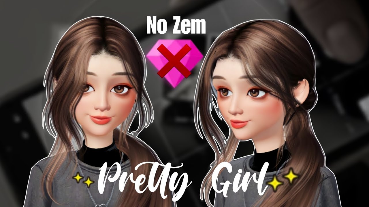 Zepeto Face Tutorial Pretty GirlFace | Oplas Zepeto Girl | Zepeto Girl ...