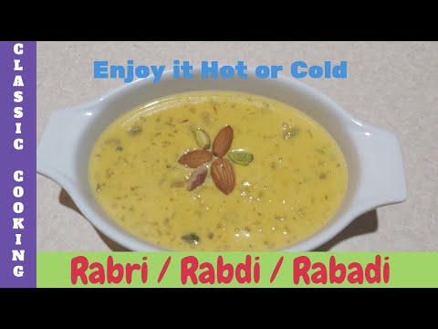 Rabri Recipe | Rabdi Recipe | Rabadi Recipe | Malpua Rabdi | Classic ...