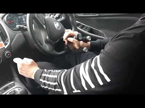 Hand controls for spinal cord injury - YouTube
