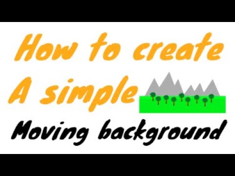 How to create a parallax (moving background) in Scratch - YouTube