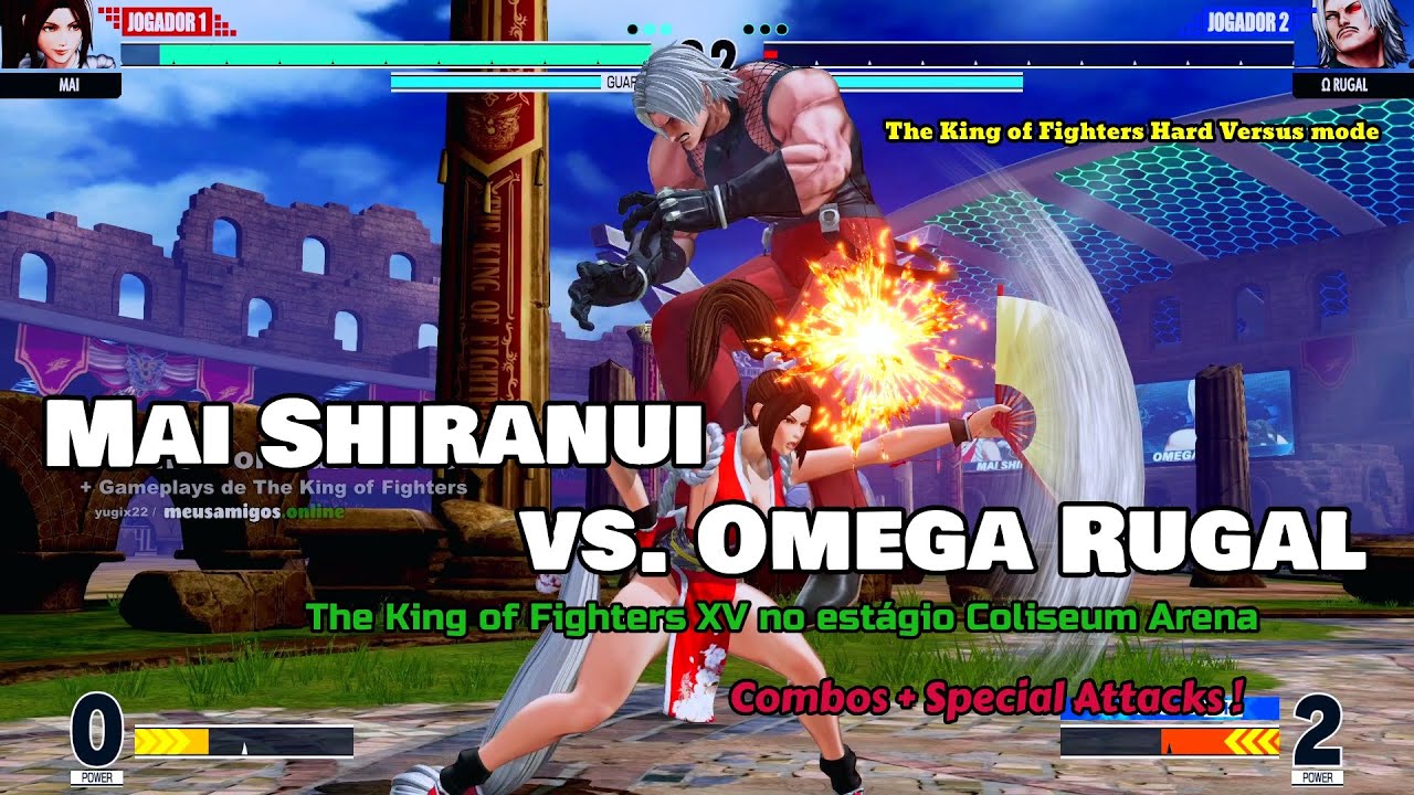 Mai Shiranui vs. Omega Rugal no Coliseum Arena [ Supreme Attack Blow's ...