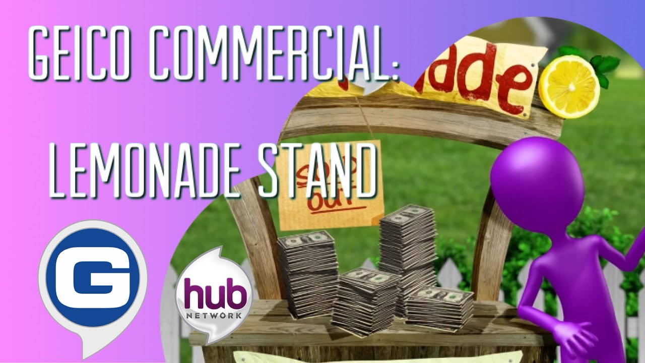 GEICO Hub Network Commercial - Lemonade Stand🍋🌪️(2012) - YouTube