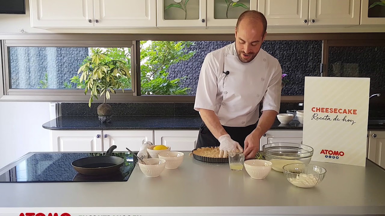 Atomo Tips / Receta #4: CheeseCake - Día del Padre - YouTube