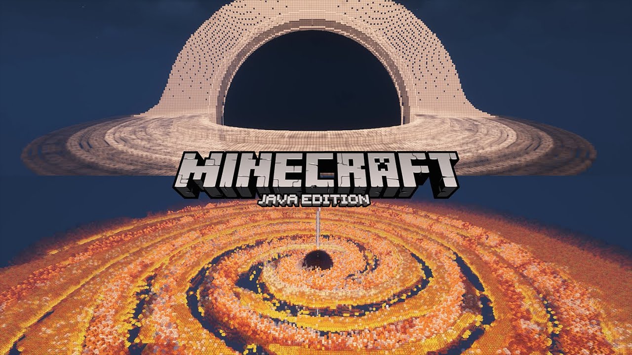 Black hole! Quasar! Magnetar star! Amazing Minecraft Java builds ...