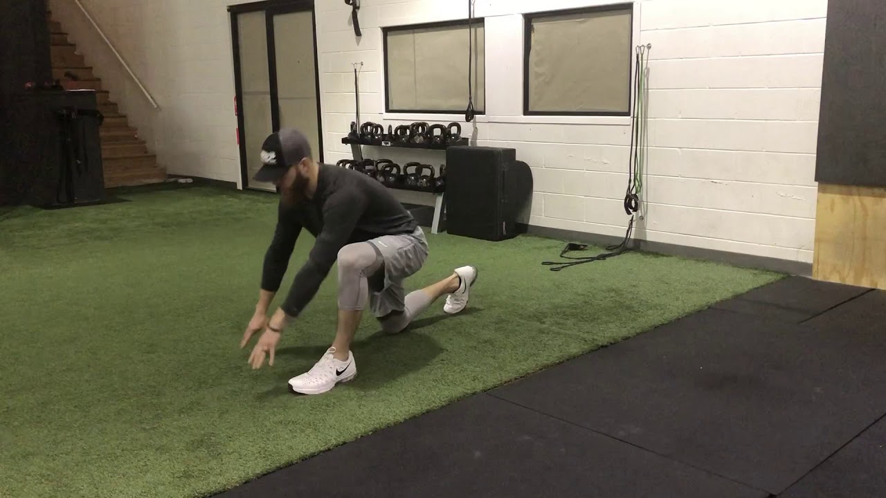 Spiderman Walk w/ Hip Lift & Hamstring Stretch - YouTube
