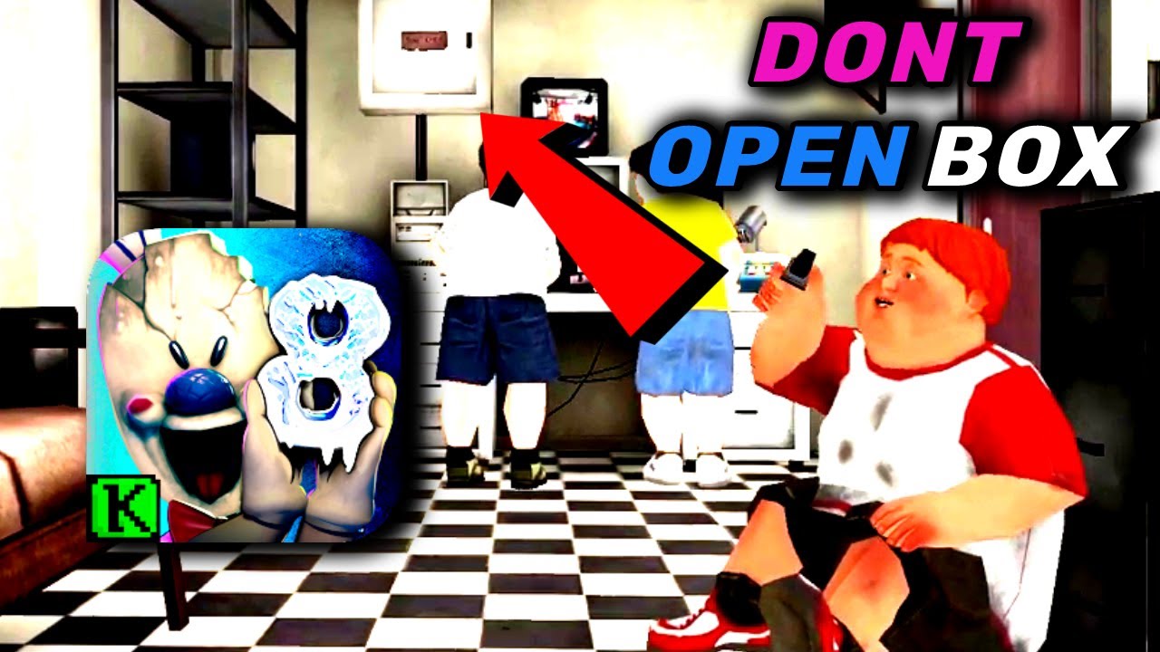 Dont Open Box In Ice Scream 8 | Ice Scream 8 Control Room | Ice Scream ...