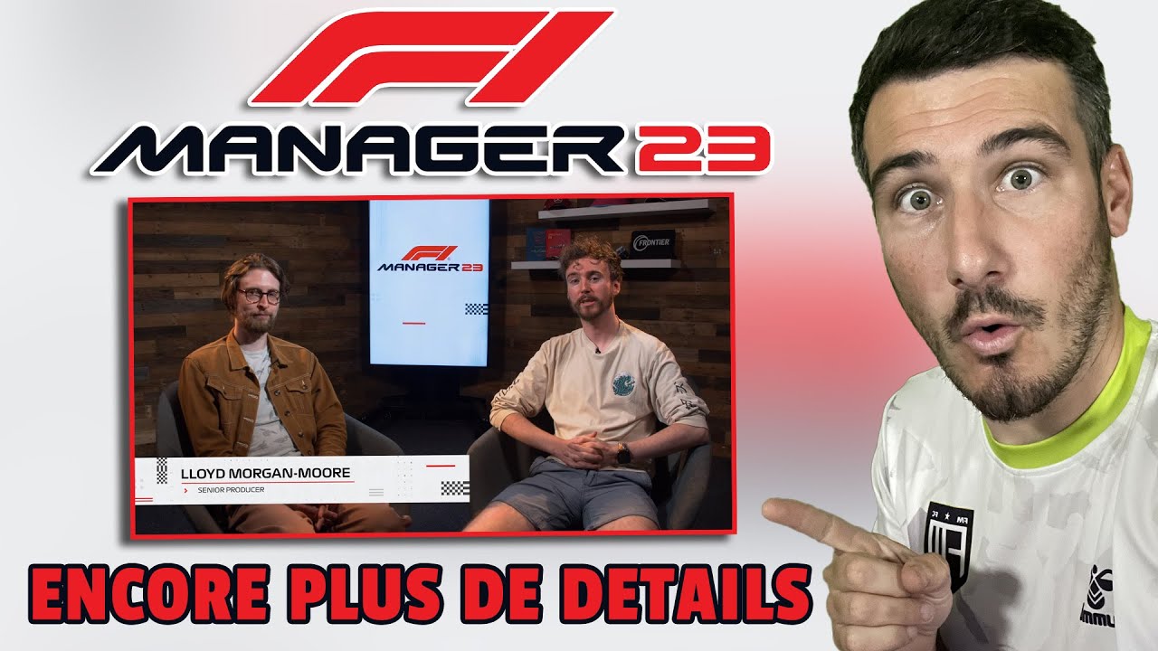 NOUVELLES ANNONCES POUR F1 MANAGER 2023 ! (Durabilité des pièces - IA ect ...) - YouTube