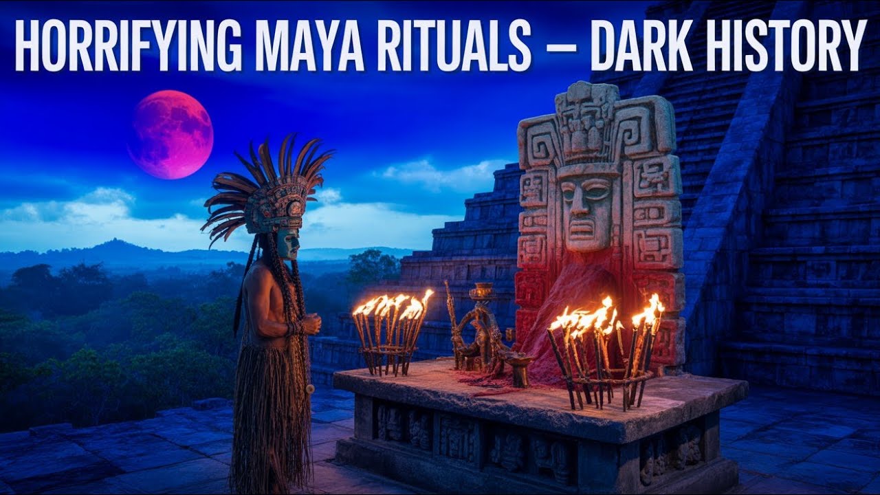 The Most Horrifying Rituals of Ancient Maya Civilization | Dark History ...