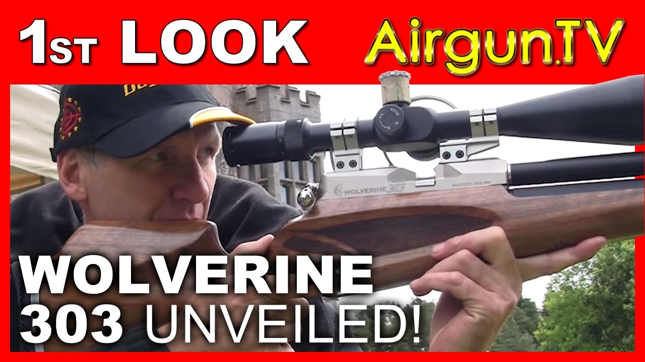 UNVEILED! Wolverine 303 cal air gun - YouTube