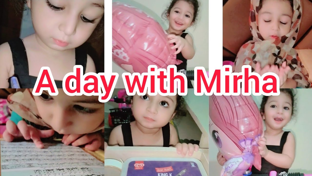 Enjoyment with Mirha ️ || Mirha recites the Holy Quran|| Mirha also ...