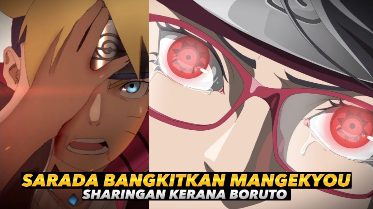 AKHIRNYA SARADA MANGEKYOU SHARINGAN KERANA BORUTO | SPOILER CHAPTER 80 - YouTube