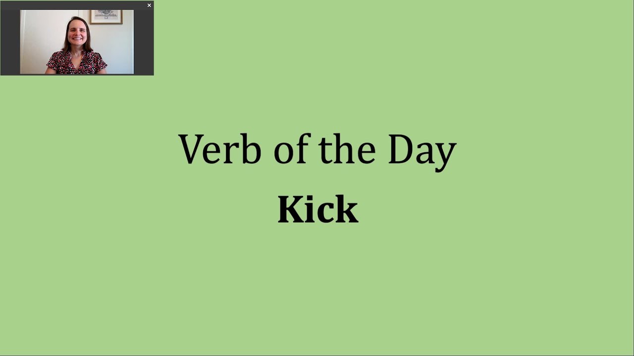 Verb Of The Day Kick YouTube verb-of-the-day-kick-youtube