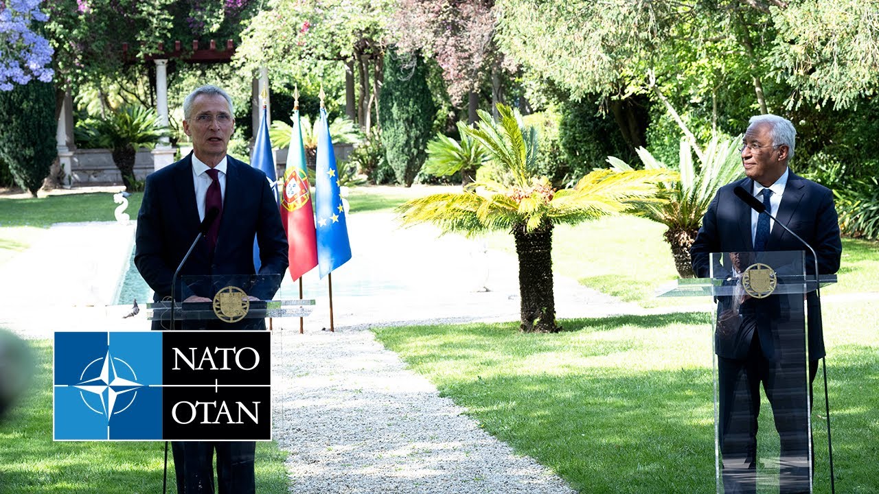 NATO Secretary General with the Prime Minister of Portugal 🇵🇹 António ...