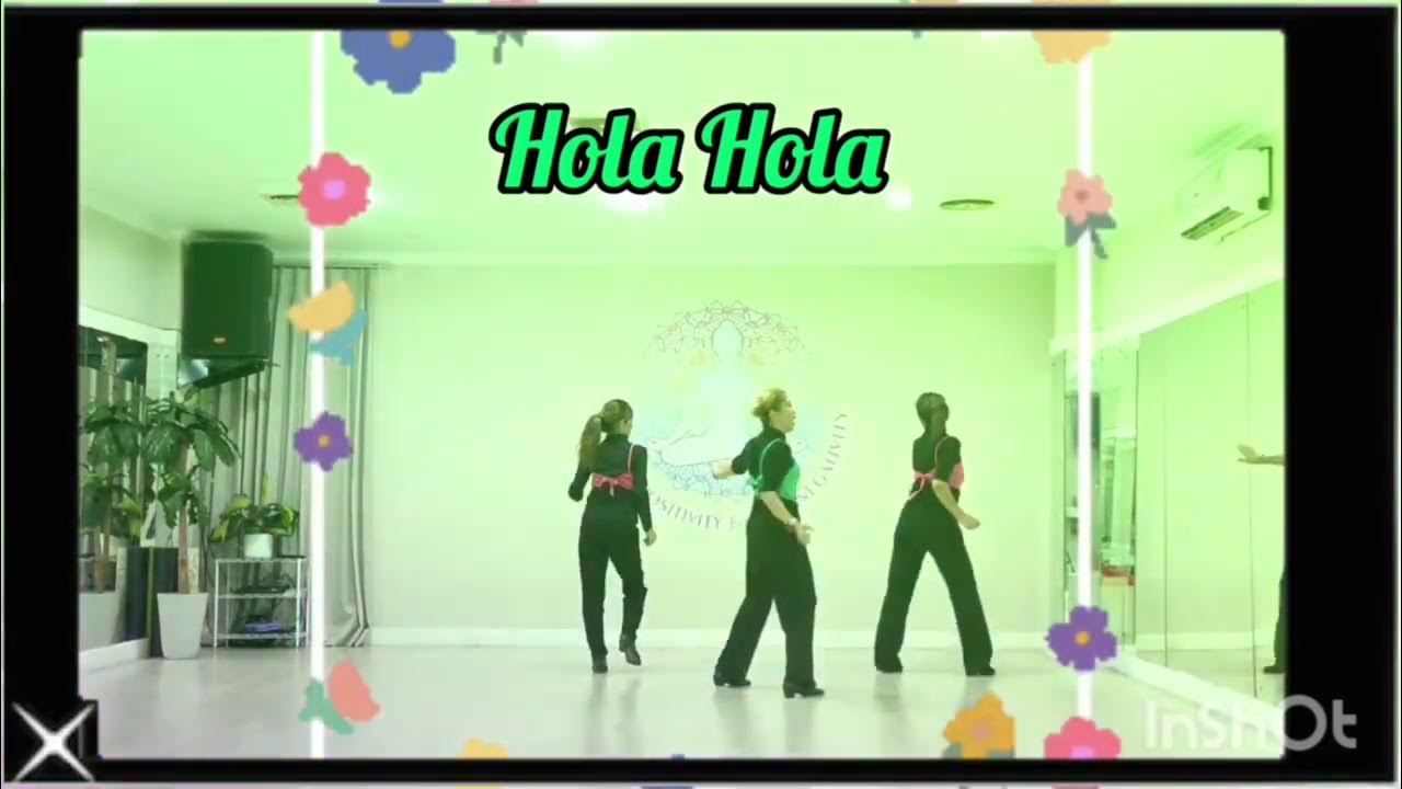 Hola Hola - Line Dance || Demo by Wonderfull - YouTube