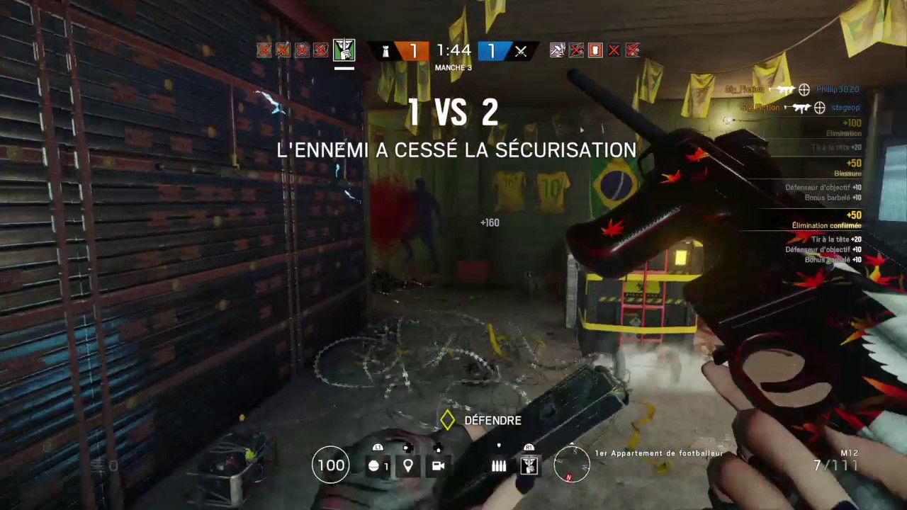 1v5 rainbow six siege - YouTube