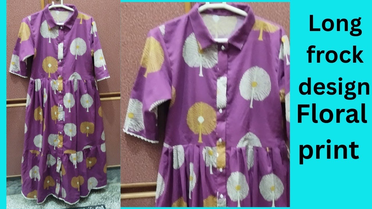 New Long Frock Design / Frock Designing Ideas/ Frock Design for Girls ...