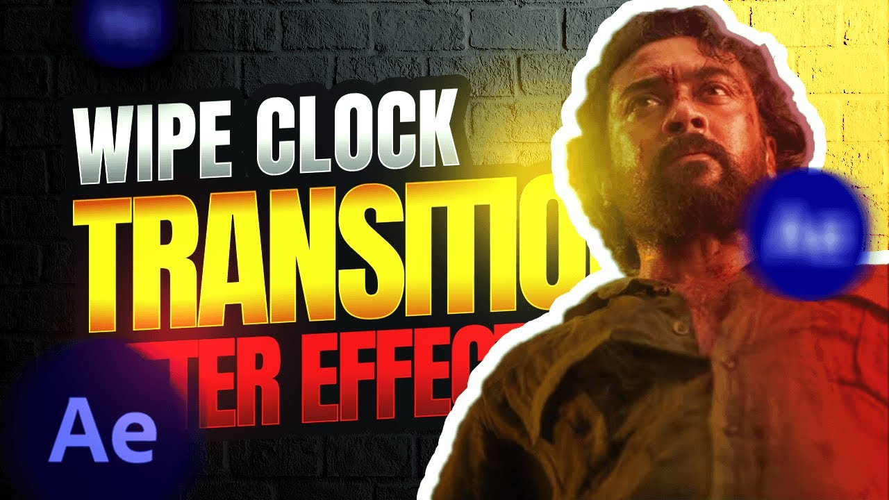 S_WIPECLOCK + ZOOM IN Smooth Transition After Effects Tutorial | Make UNIC - YouTube