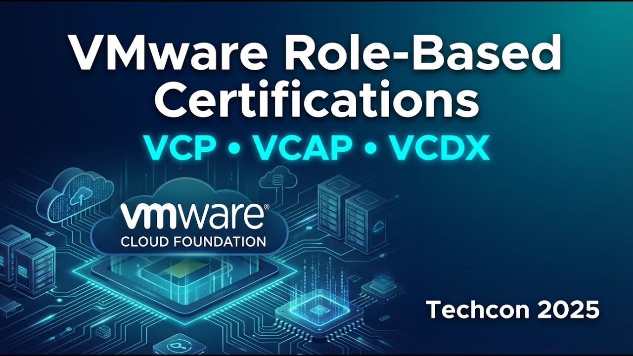 Unlock Your Potential with VMware Role-Based Certifications | VCF ...