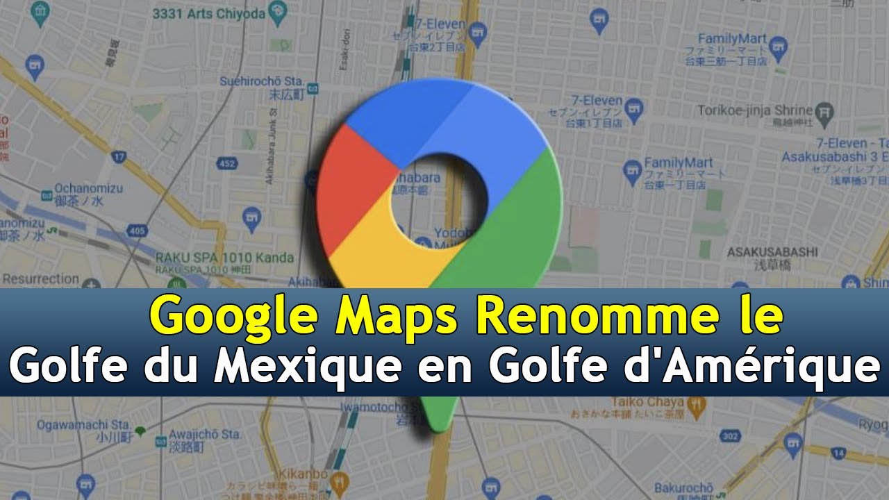 Google Maps Renomme le Golfe du Mexique en Golfe d'Amérique | DRM News ...