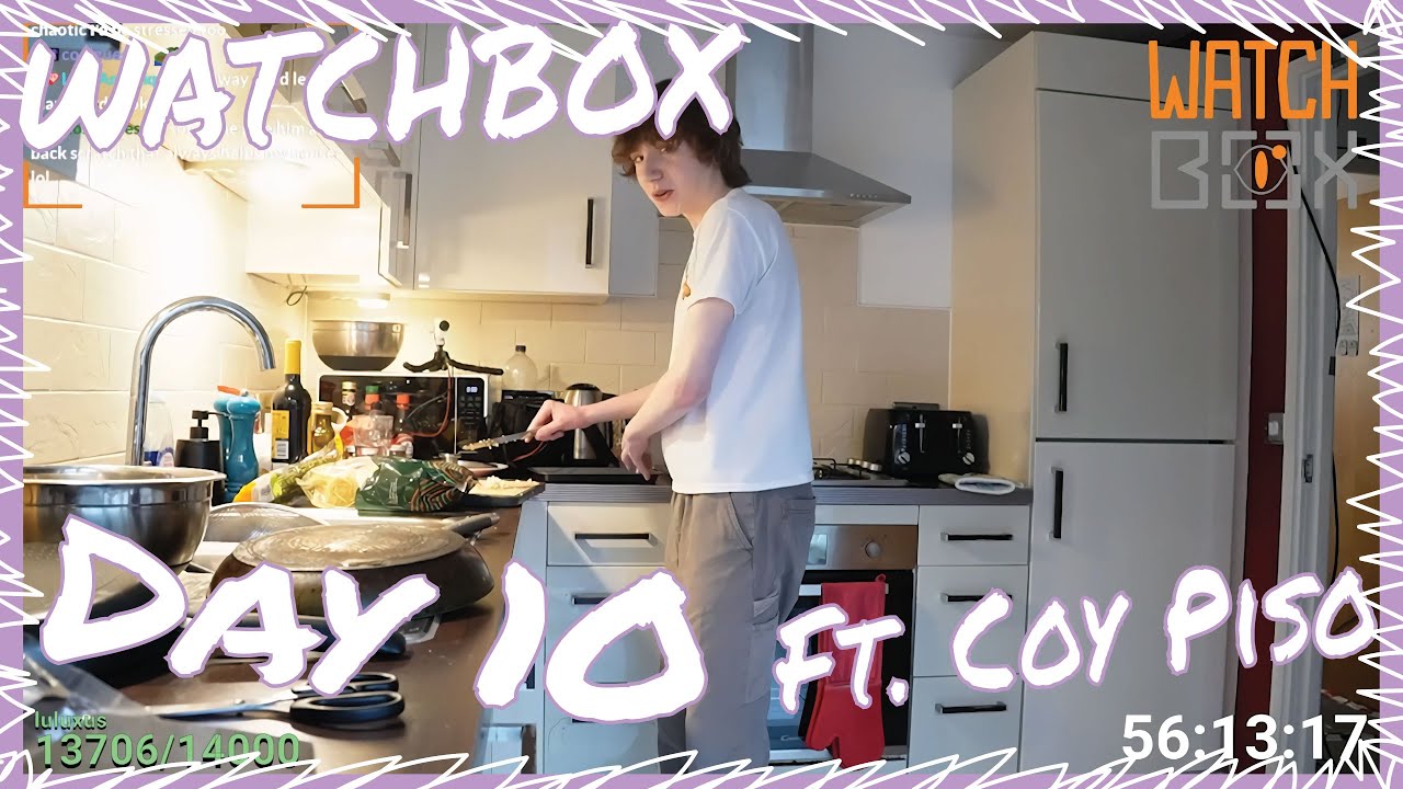 [Day 10] WATCHBOX 3 LEFT! Coy Piso on the Tubbathon 4! (March 10th ...