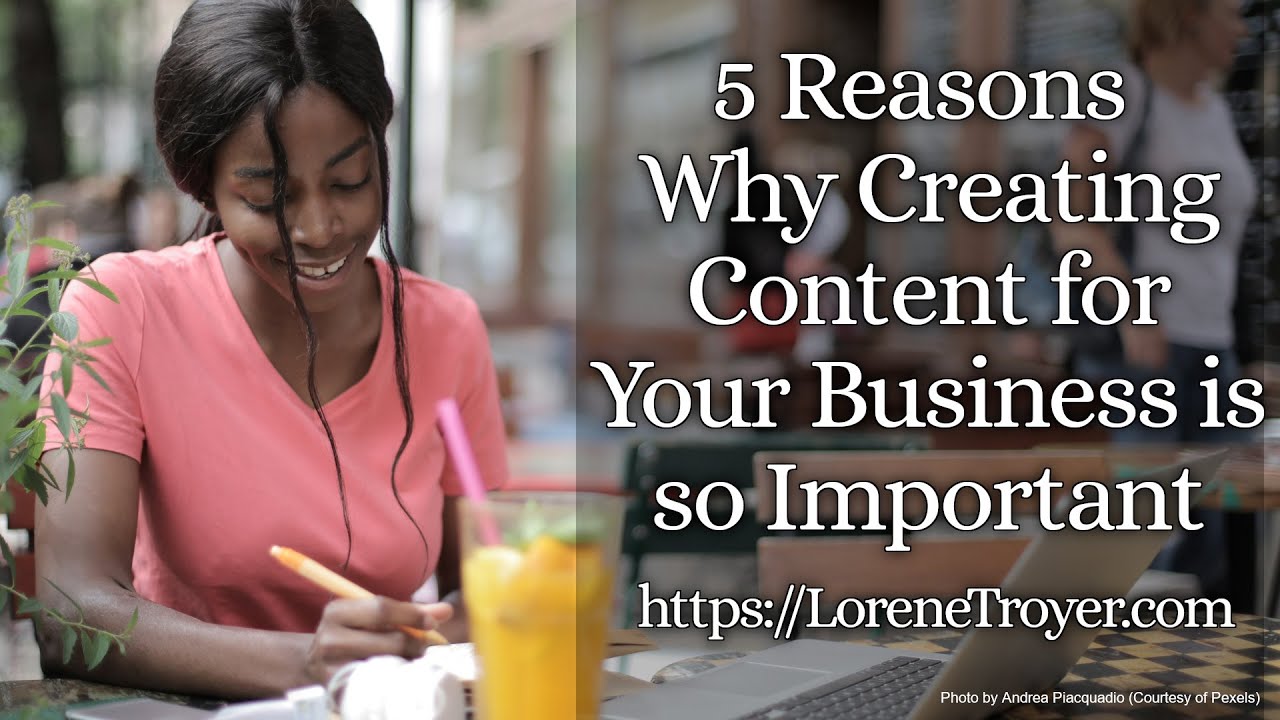5 Reasons Why Creating Content is So Important - YouTube