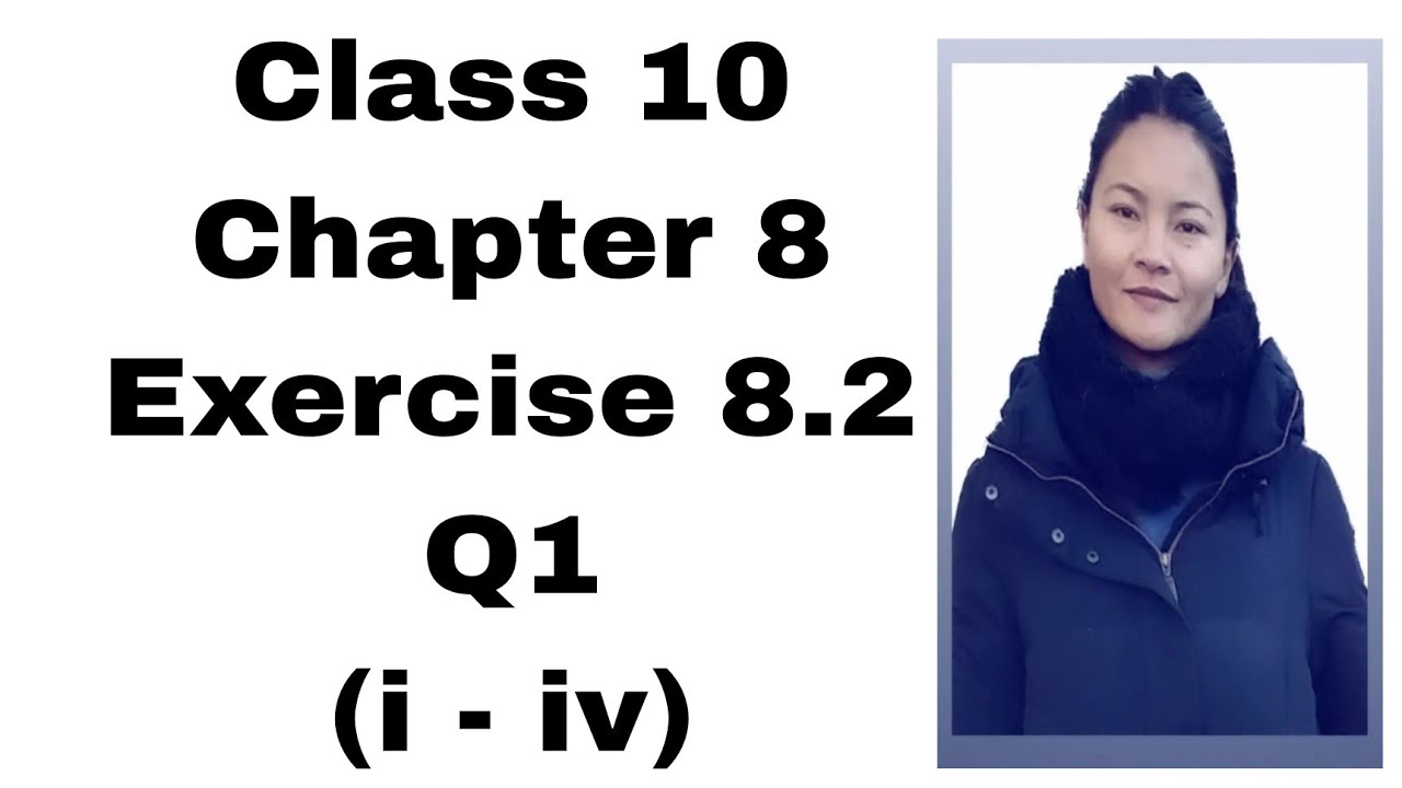 Class 10, Chapter 8, Exercise 8.2 Q1 (i -iv) #trigonometry # ...