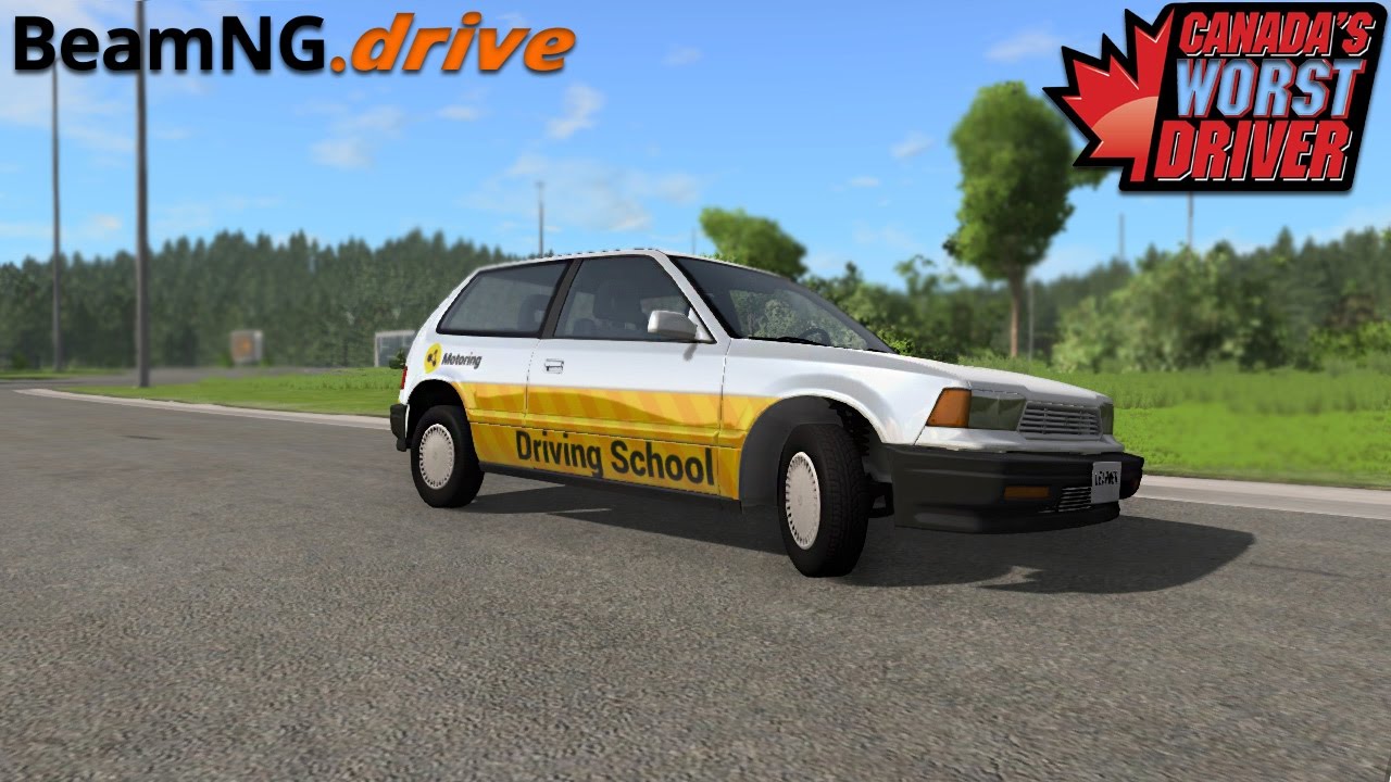 BeamNG.drive - CANADA'S WORST DRIVER - YouTube