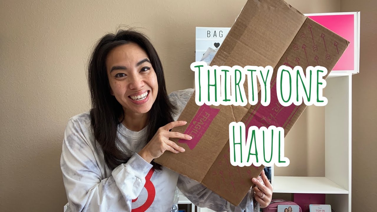 Thirty One Fall Winter 2021 Haul | Free Thirty One Large Utility Tote ...