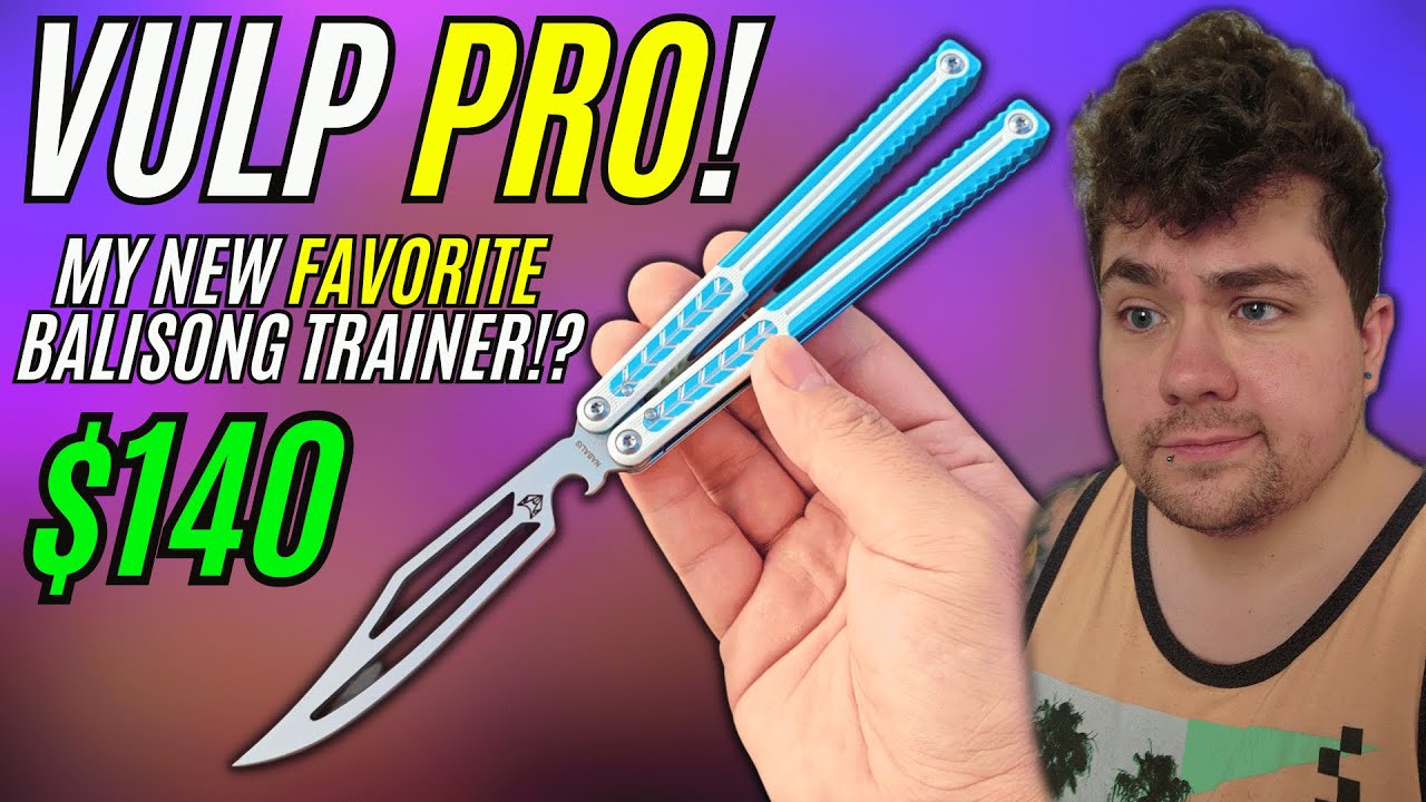 Is The Brand New VULP PRO The Greatest Aluminum Balisong Trainer Ever ...