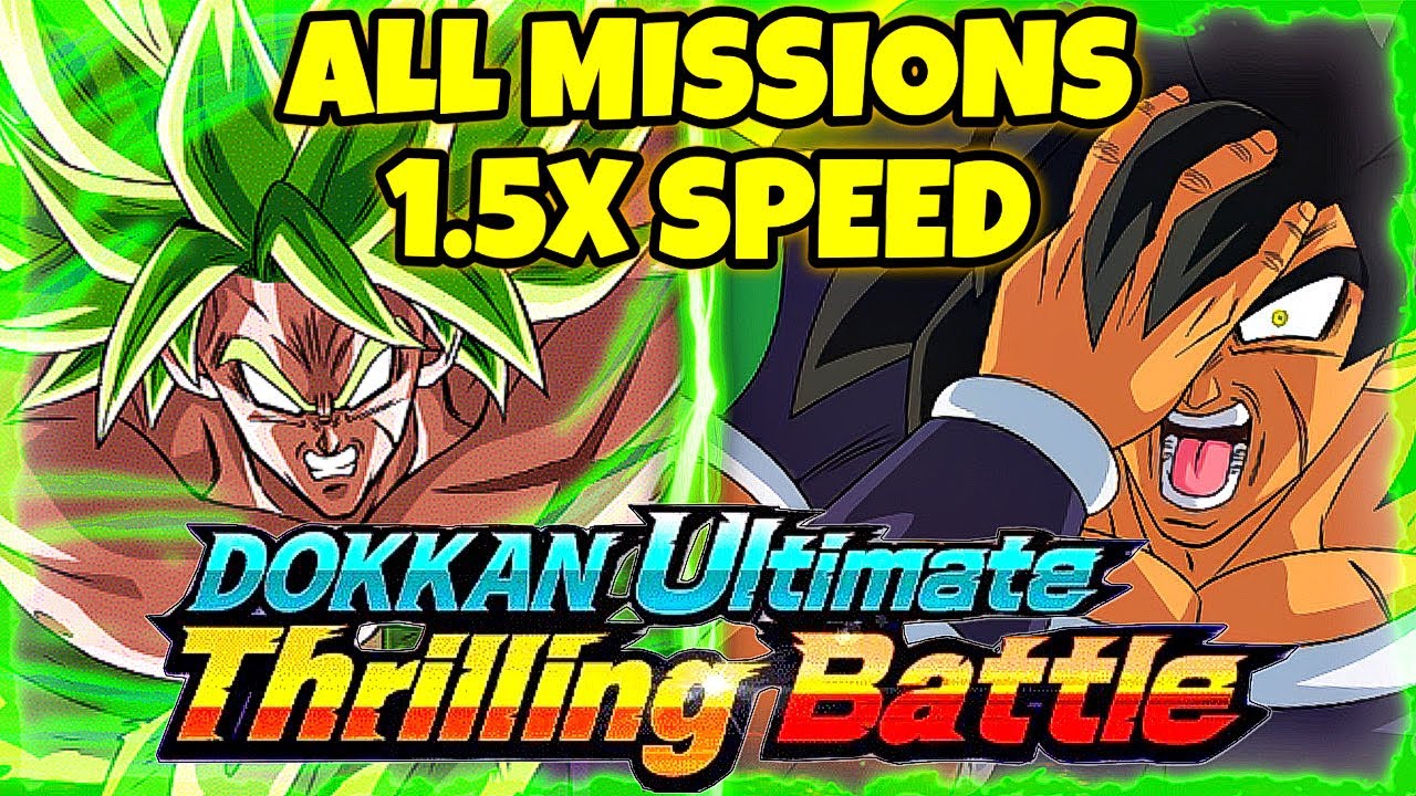 DOKKAN ULTIMATE THRILLING BATTLE STAGE 2 VS FULL POWER SSJ DBS BROLY ...