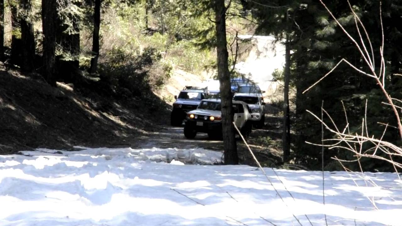 Snow wheelin off the MET Pollock Pines ca #6 - YouTube
