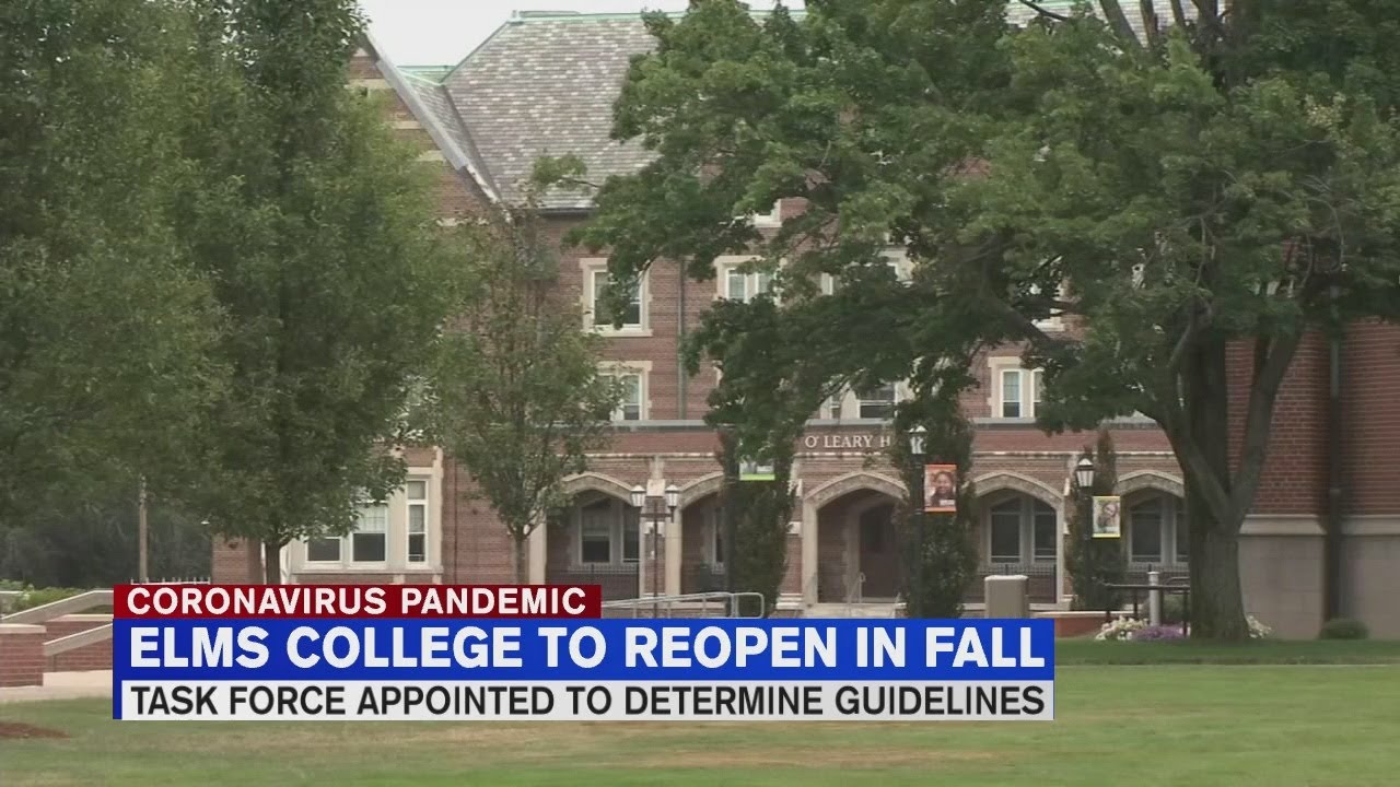 Elms College plans to reopen campus for the fall - YouTube