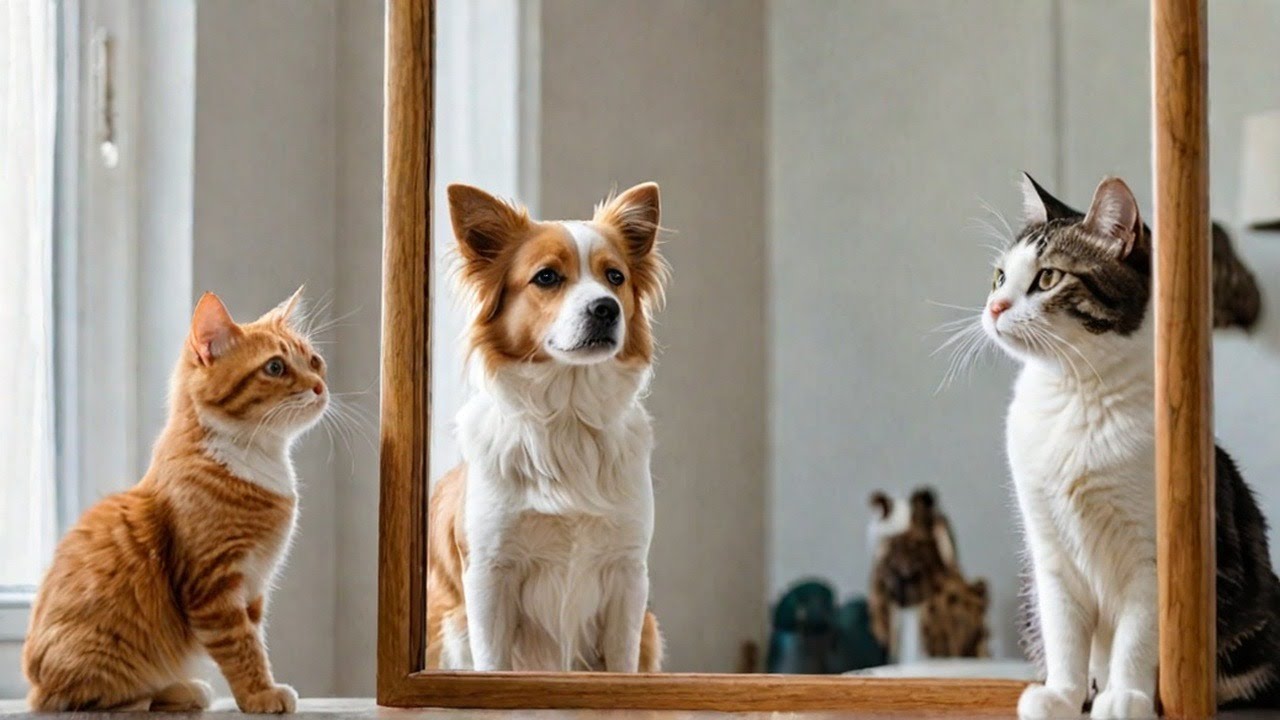 HILARIOUS Animals Reacting to Themselves in a Mirror (MUST WATCH) - YouTube