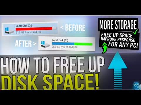 HOW TO CLEAN YOUR DRIVE C WITHOUT ANY SOFTWARE - YouTube