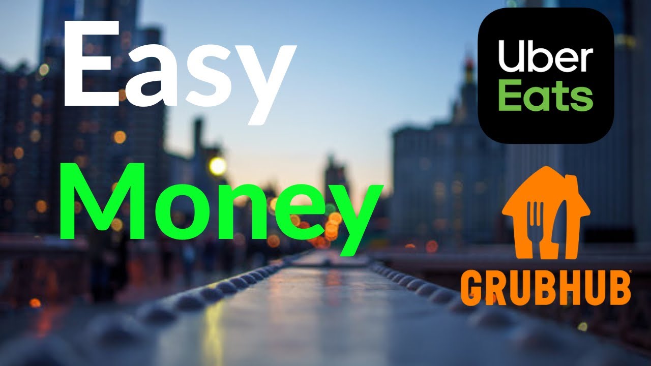$26/HR NYC Uber Eats & Grubhub Delivery Shift - YouTube