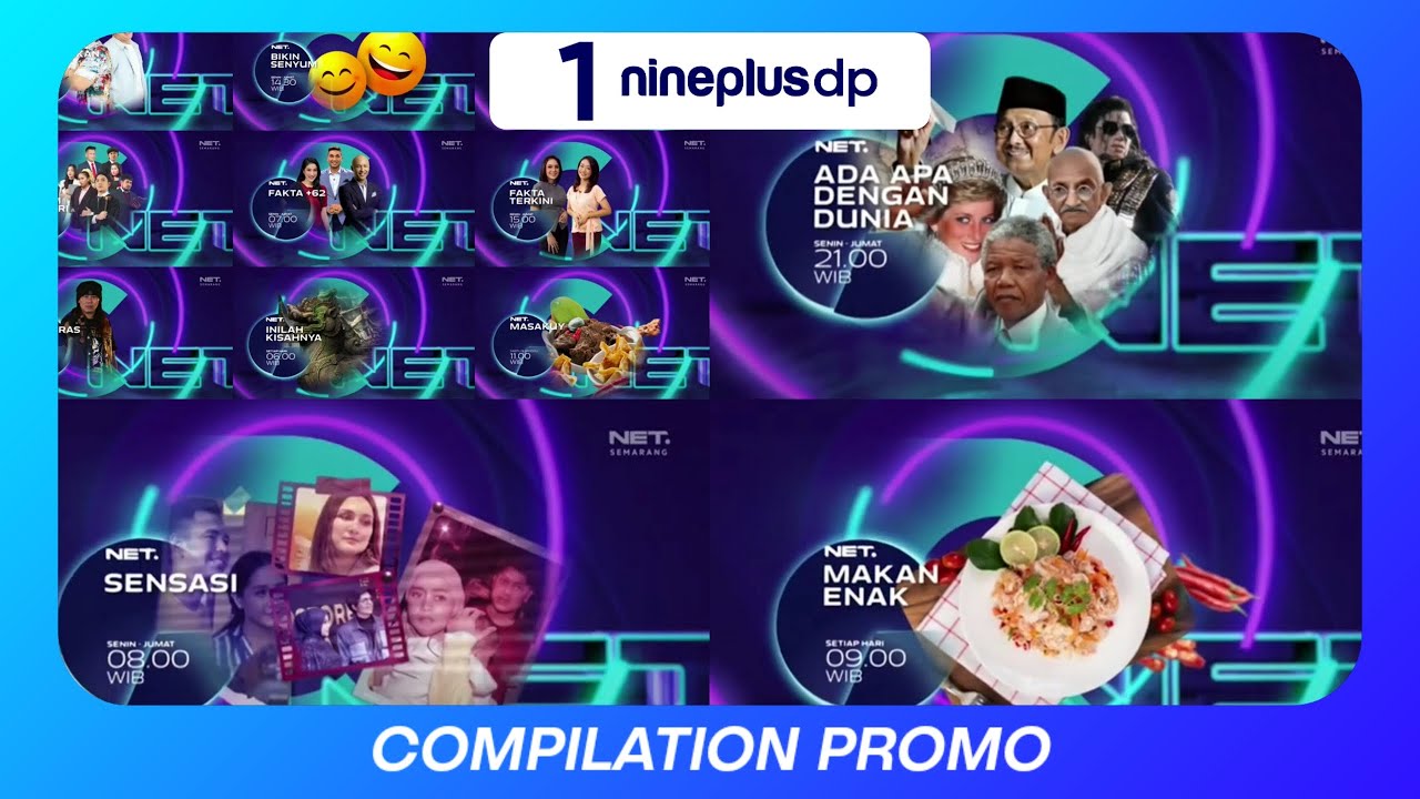 (ROAD TO NET 11.11) Kompilasi Promo NET. (2024) - YouTube