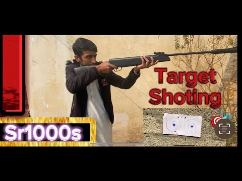 Target shoting with sr1000s air gun full review - YouTube