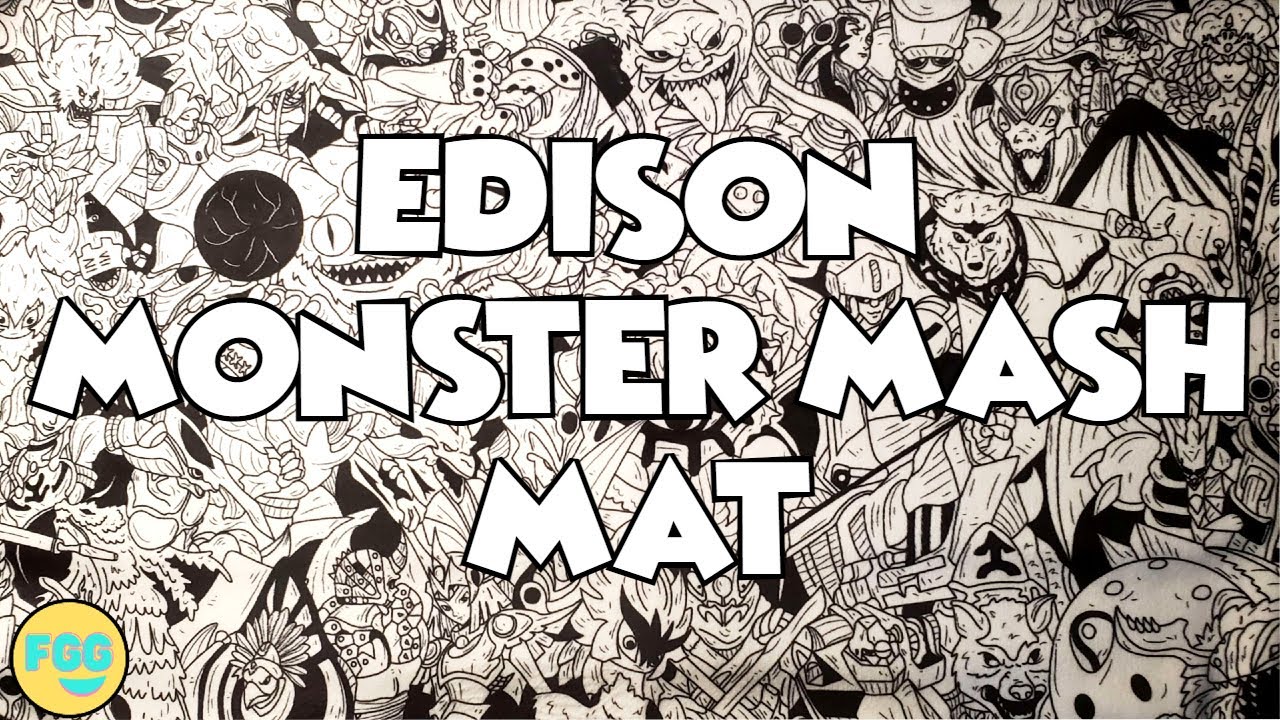 Edison Format Monster Mash Mat! - YouTube