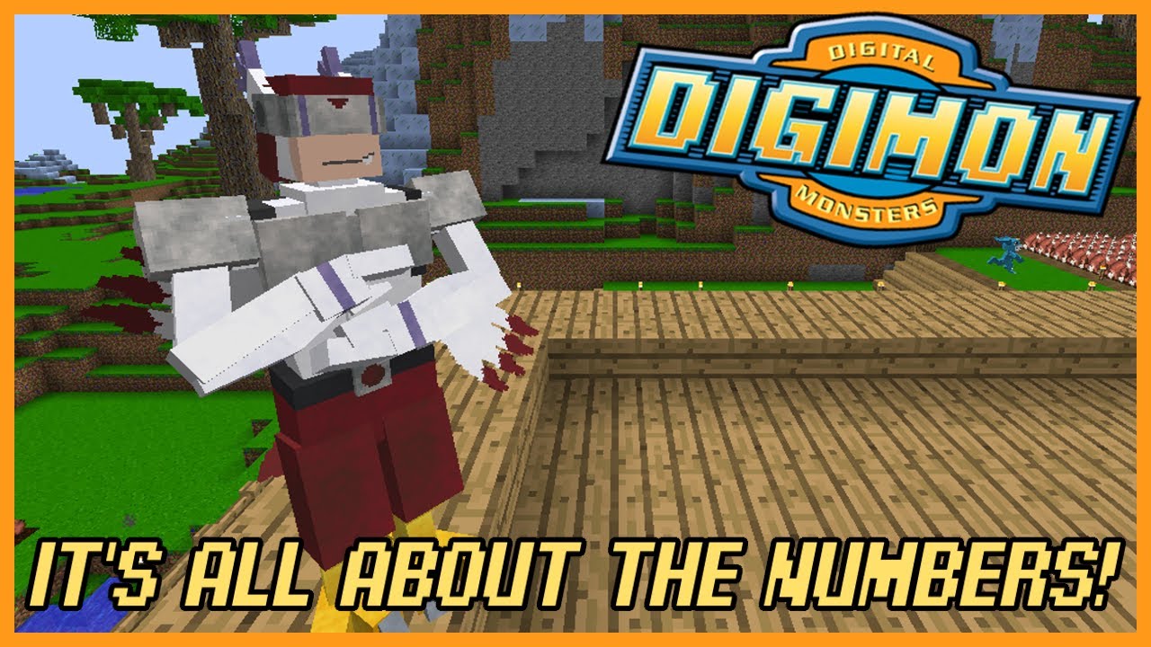 IT'S ALL ABOUT THE NUMBERS! Minecraft Digimobs Mod - YouTube