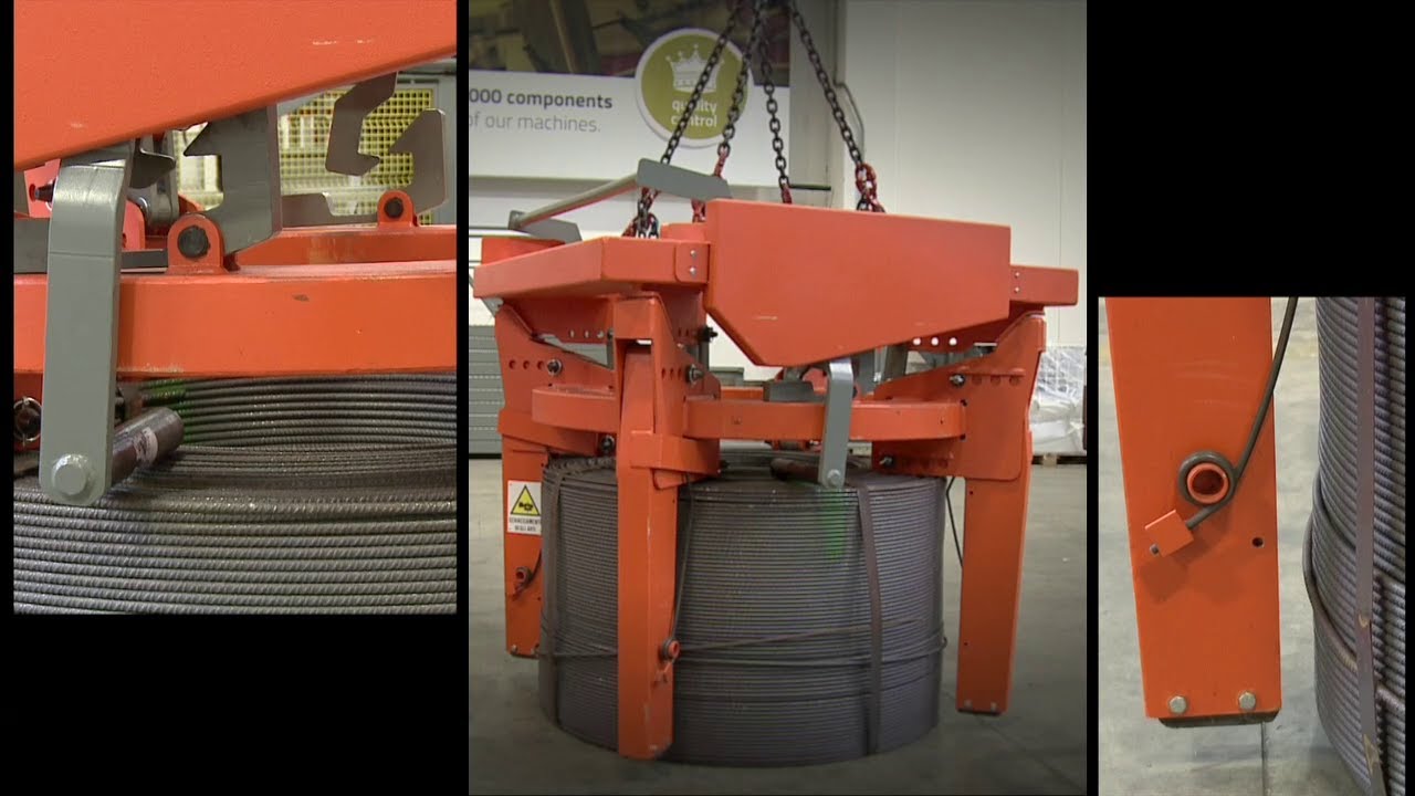 COIL SPIDER UNIVERSAL - Lifting Device - Schnell Spa - YouTube