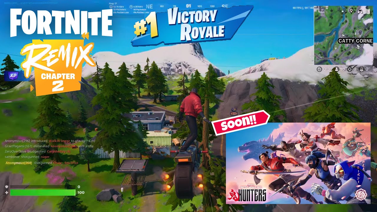 Fortnite Ch2 Remix Win (Chapter 6 SOON!) - YouTube