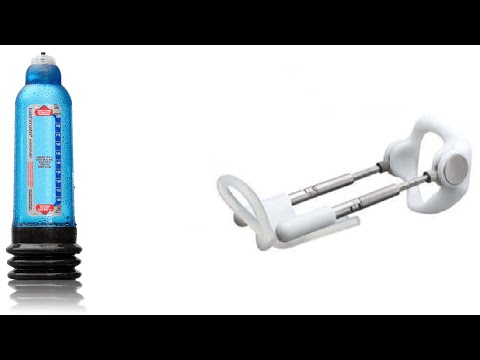 Что лучше помпа или экстендер для увеличение пениса?