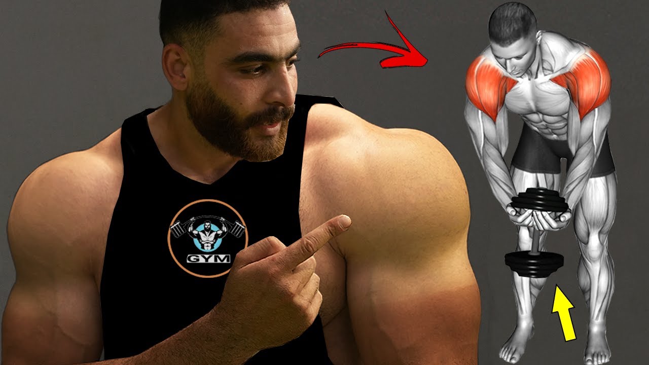 get broad shoulders fast with these perfect exercises 👌 - YouTube