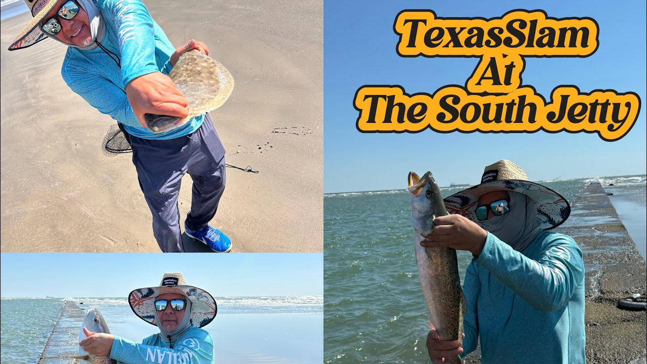 Galveston Texas Slam at the South Jetties - YouTube