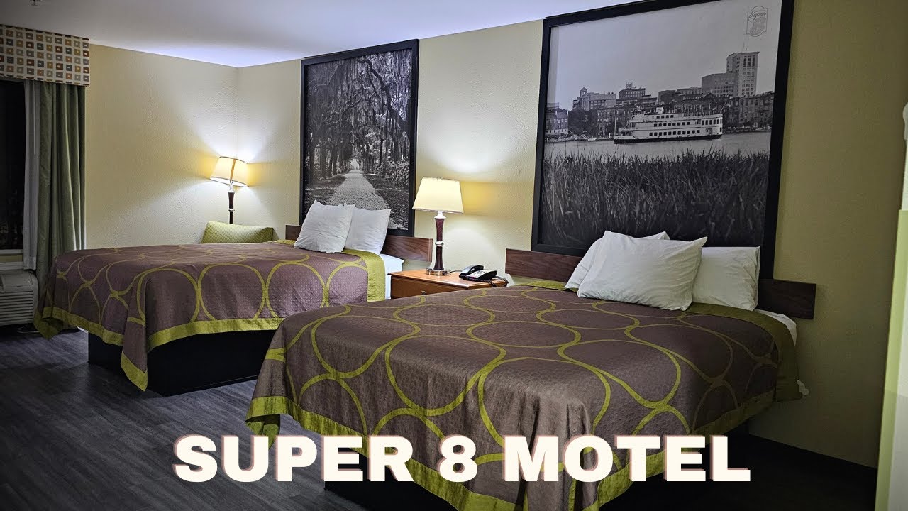 Super 8 by Wyndham Savannah Room Tour #roomtour #super8 - YouTube