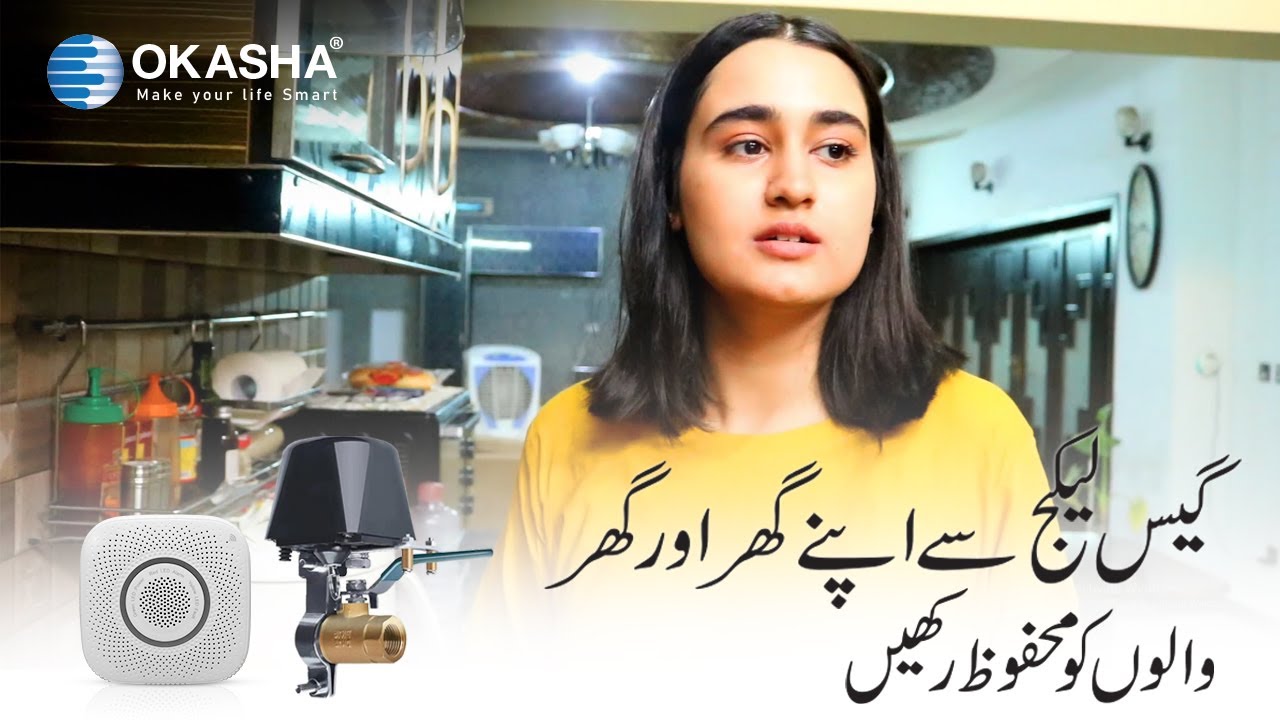 Okasha Smart Wifi Valve Controller with Gas Sensor - YouTube