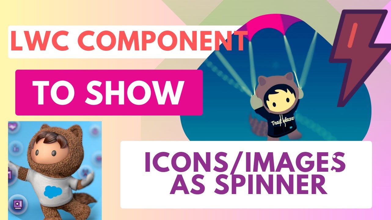 LWC component to show icons/images as spinner - YouTube