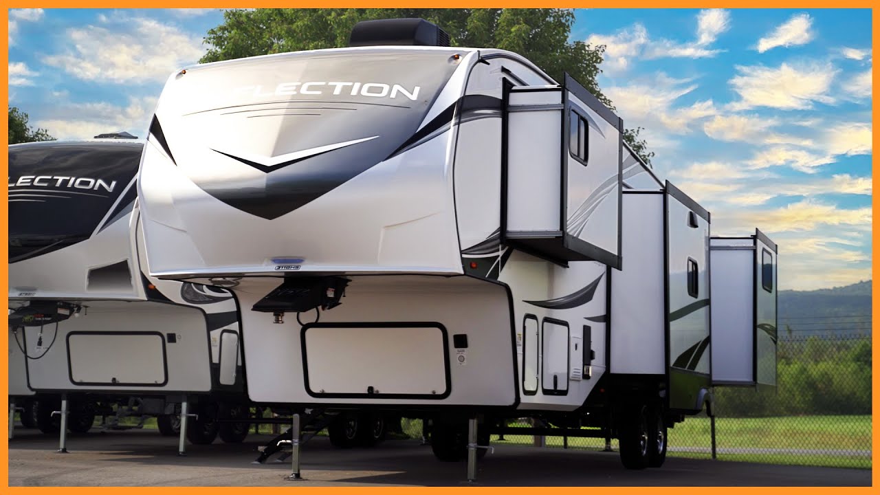 NEW GREY COLOR! 2023 Grand Design Reflection 311BHS Fifth Wheel Tour ...