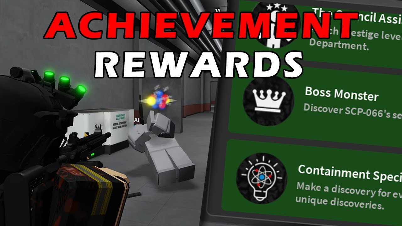 SCP: Roleplay Achievement Rewards [Custom Servers Update] - YouTube
