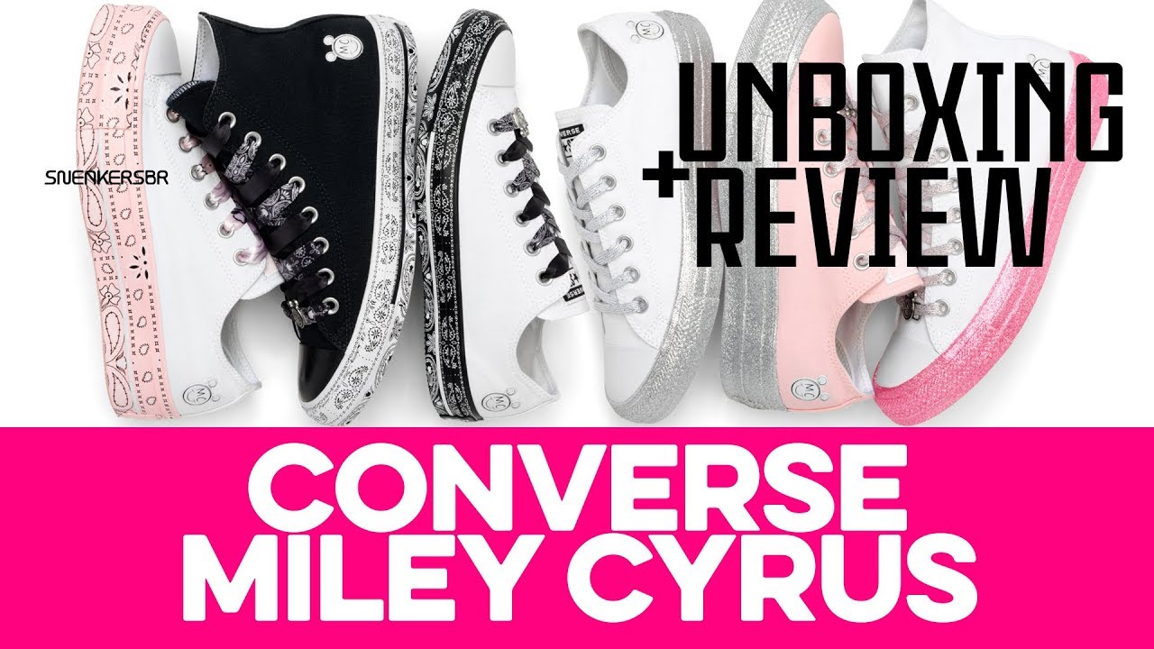 UNBOXING+REVIEW - Converse X Miley Cyrus - YouTube
